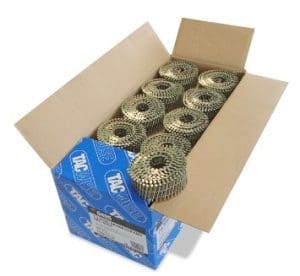 Tacwise 0495 2.1 x 50mm Galvanised Ring Flat Coil Nails (14,400 ...
